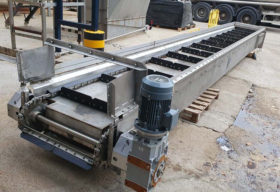 Transportador de cadena Redler | Maquinaria Industrial y Calderería